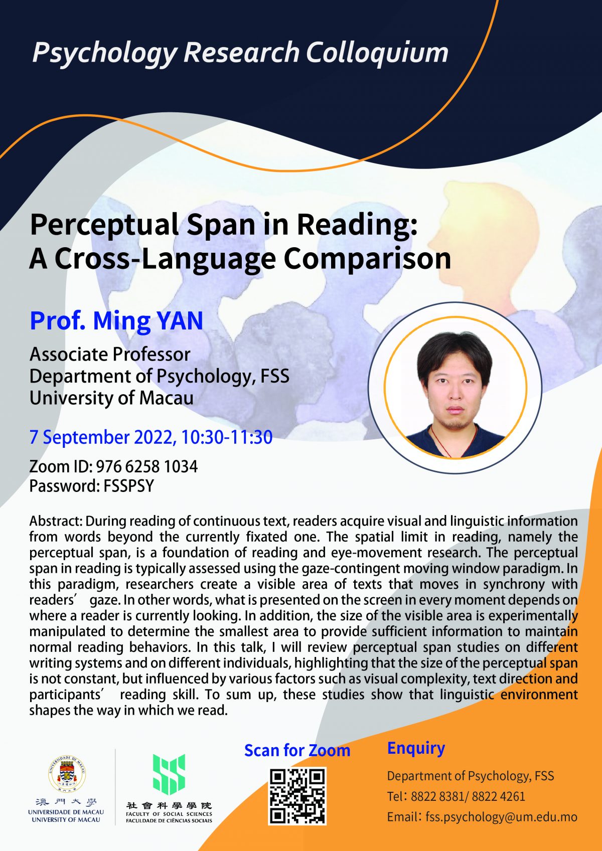 Fss Dpsy Research Colloquium Perceptual Span In Reading A Cross